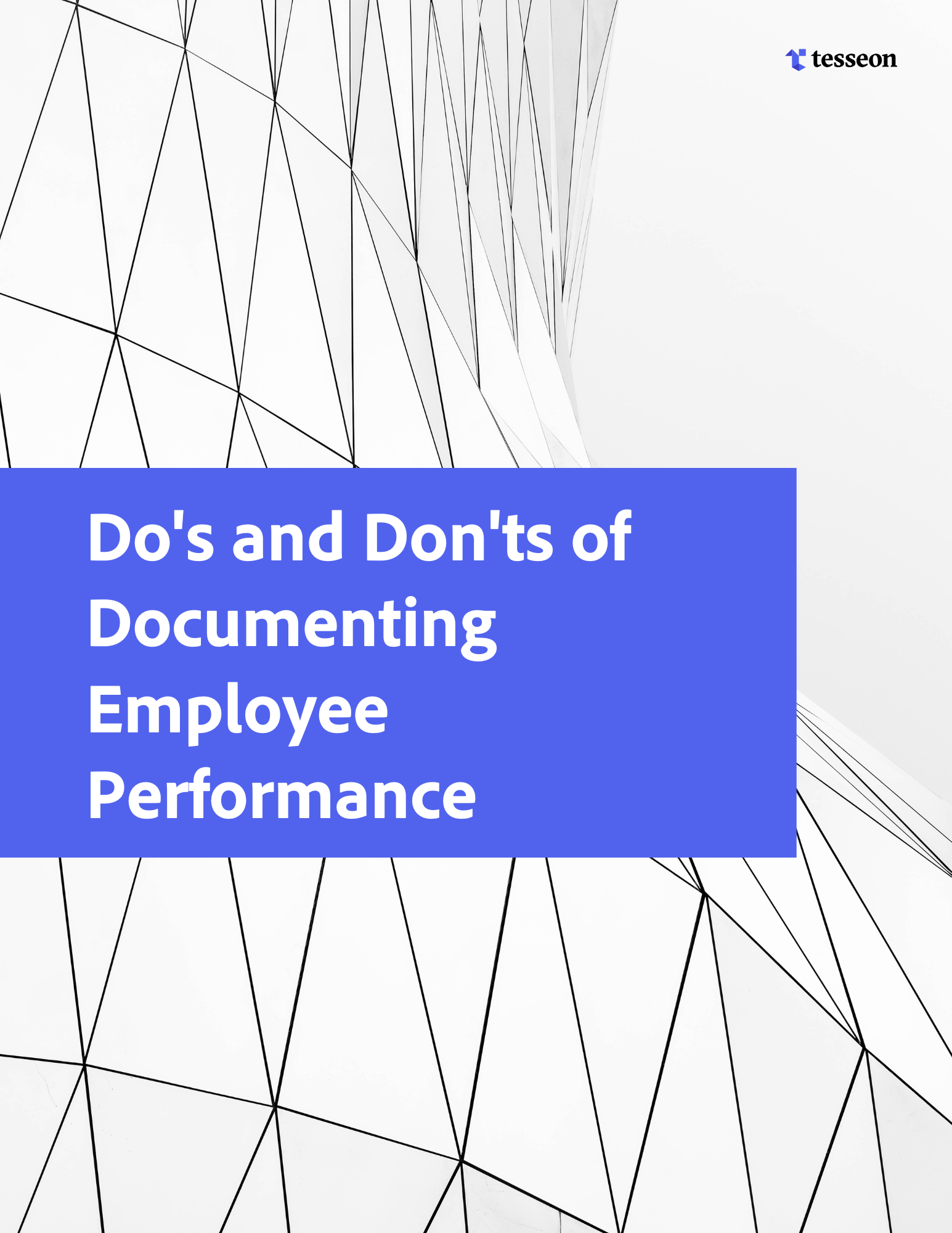 Do's and Don'ts of Documenting Employee Performance